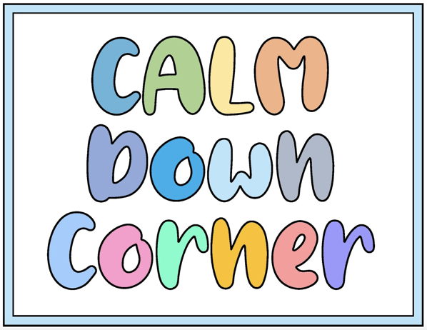 Creating A Calm Down Corner In Your Preschool Classroom